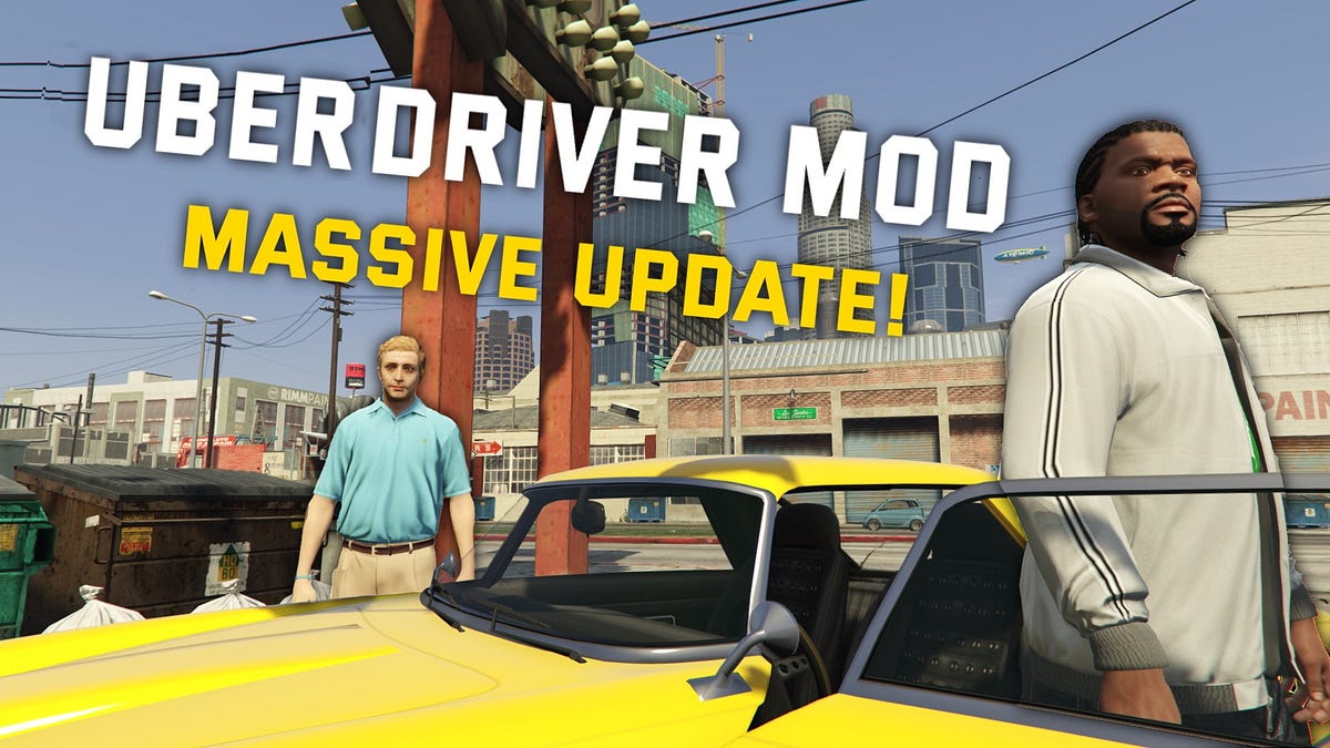 GTA 5 Uber Driver Mod. Grand Theft Auto V (GTA 5) has always… | by GTA ...