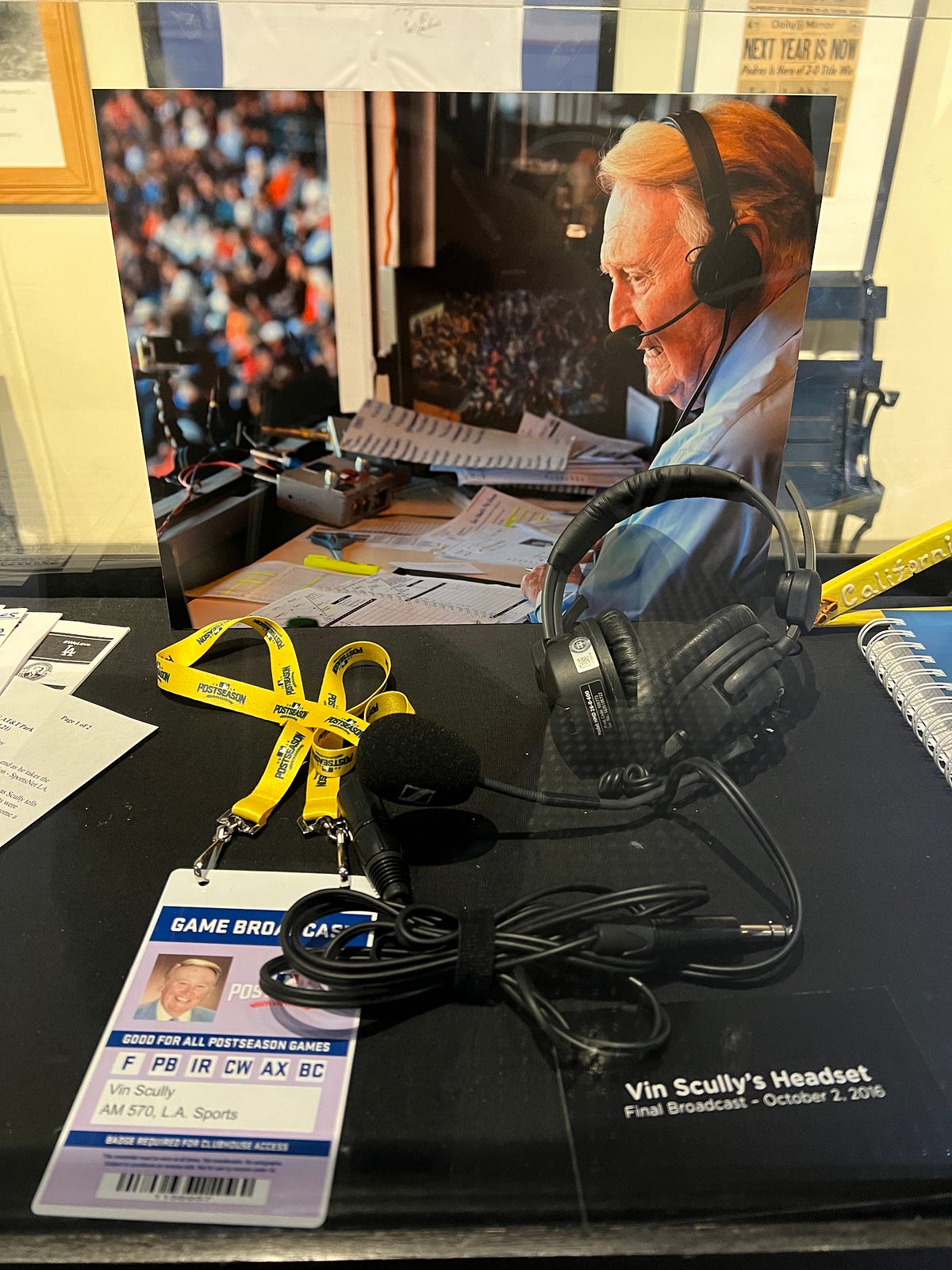 Tribute to Dodger Vin Scully. Many memorable broadcasts — and meeting ...