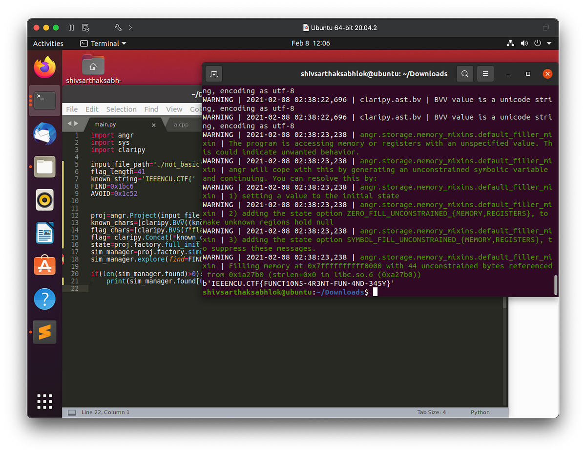 Angr for CTF : Automating Reversing a binary | by Shivsarthak | Medium