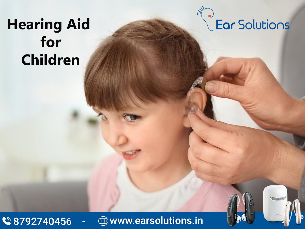Hearing Aid for Children - Ear Solutions - Medium