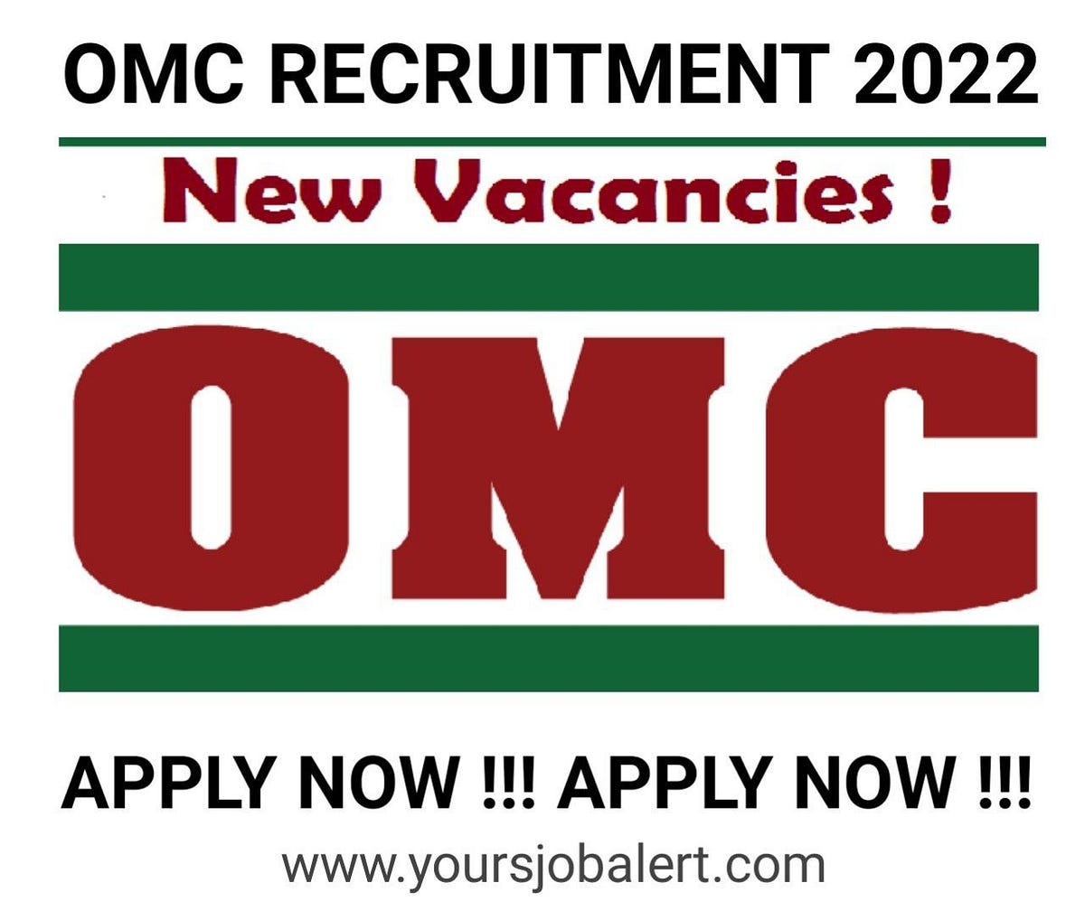 OMC 2022 Posted new recruitment of Junior Accountant and many vacancies ...