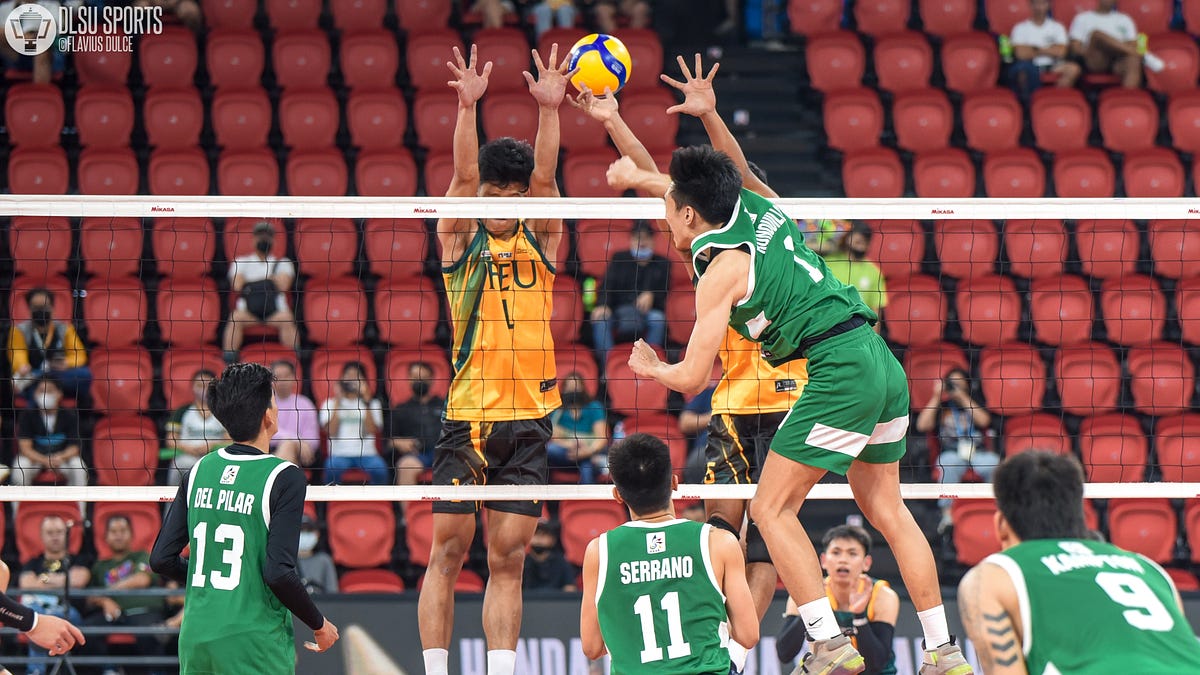 Green Spikers hand #2 spot to FEU | by Jazel Nicole Aguatis | DLSU ...