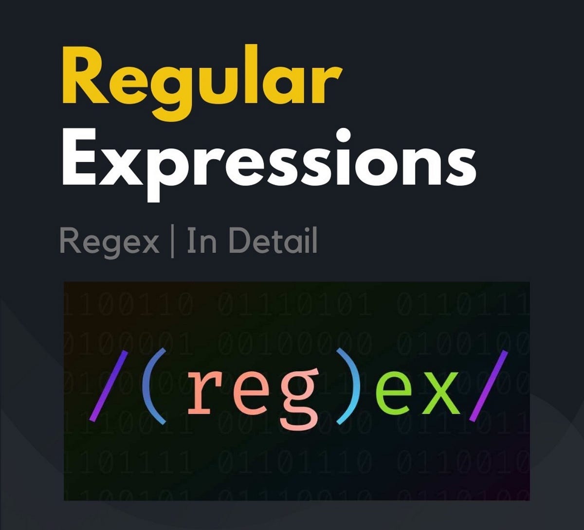 Understand Regular Expression from beginners to advanced with examples ...