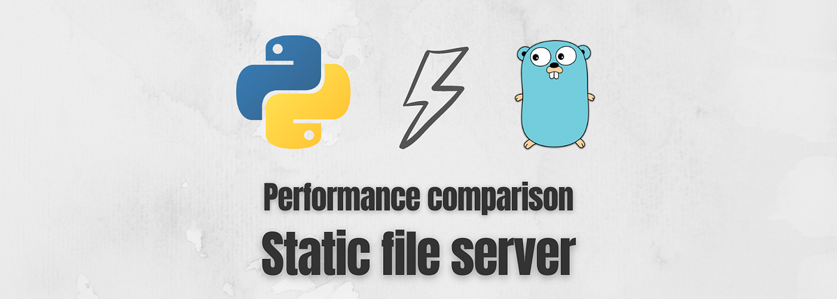 Python vs Go: Static file server performance comparison | Tech Tonic