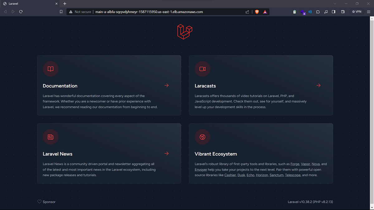 Despliega Laravel usando containers serverless con AWS Fargate ☁️☁️ | by JugueDev | Medium