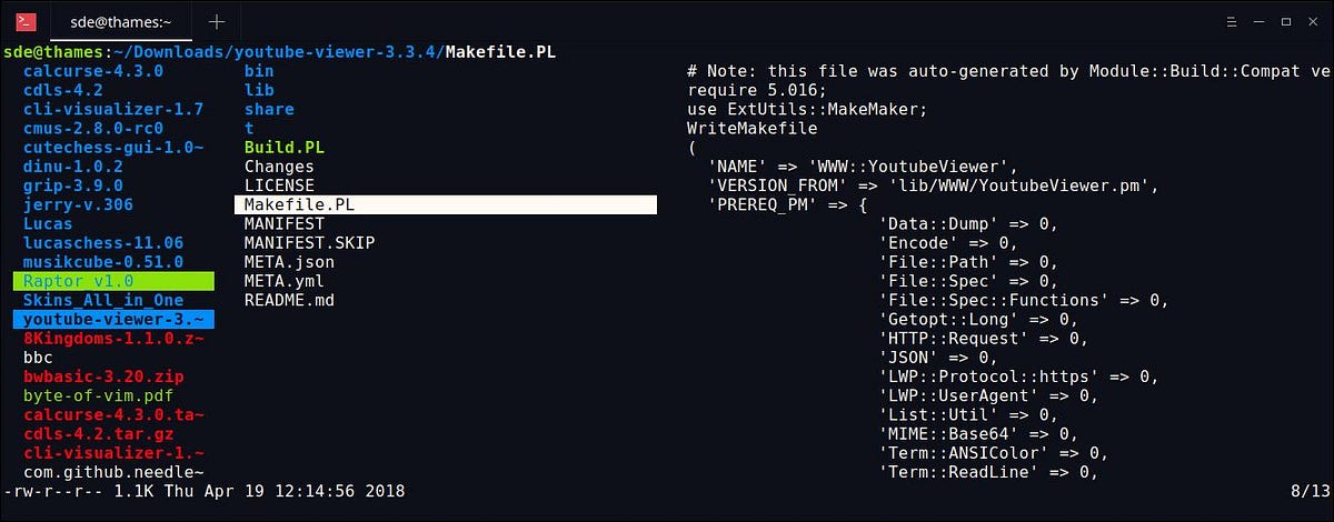 Using LF file manager on windows. LF is an extremely fast and… | by Ali Mostafavi | Medium