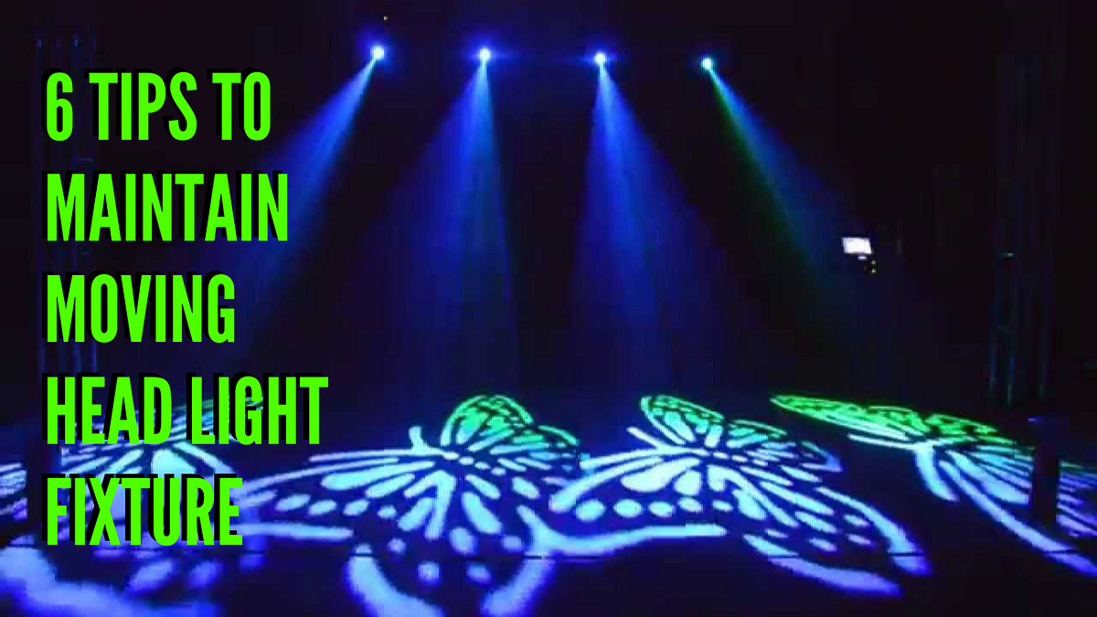 6 Tips to maintain Moving Head Light Fixture | by SHOWTECH India | Medium