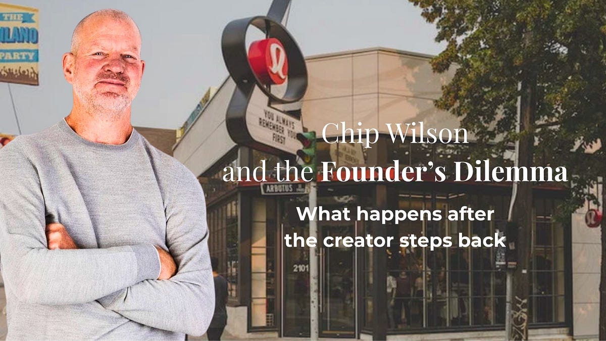 Chip Wilson and the Founder’s Dilemma | by Tita Friday | Mar, 2026 | Medium