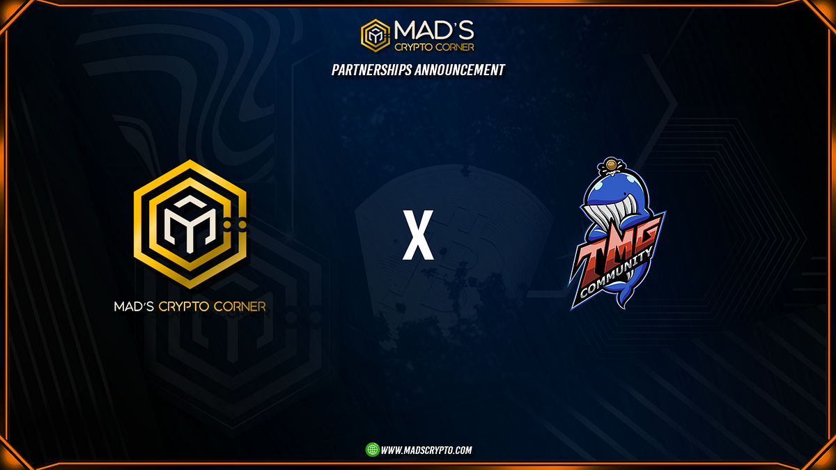 Mad’s Crypto Corner Partnership with TMG Community | by Mad's Crypto Corner | Medium