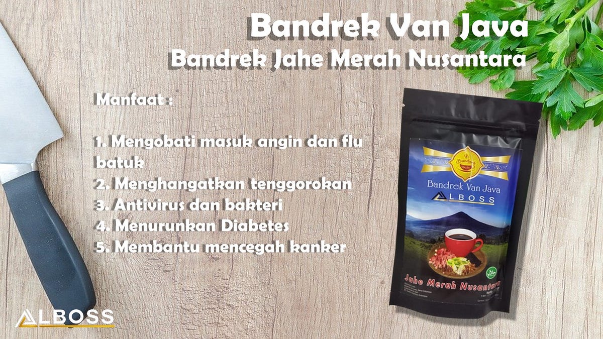 JUAL BANDREK VAN JAVA, Bandrek Jahe Merah Original Di Bandung / 0819 ...