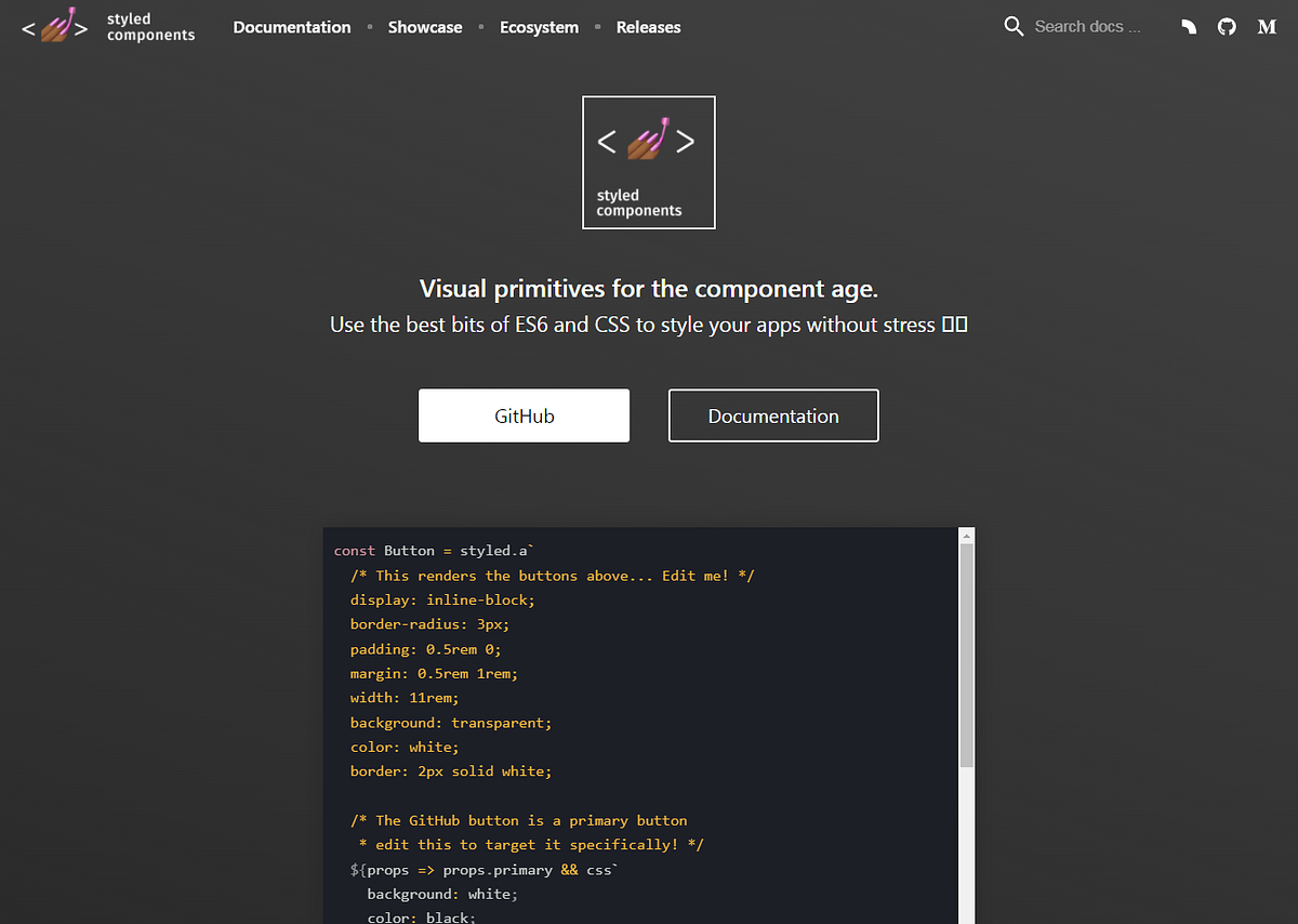 在React使用styled-components。Use Styled-components in React。 | by Molly ...