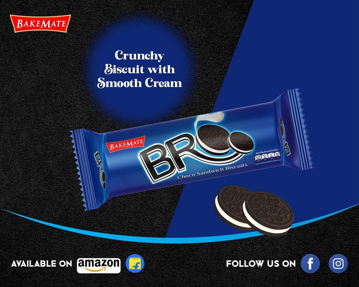 BRO BISCUIT - Bakemate Chocolate - Medium