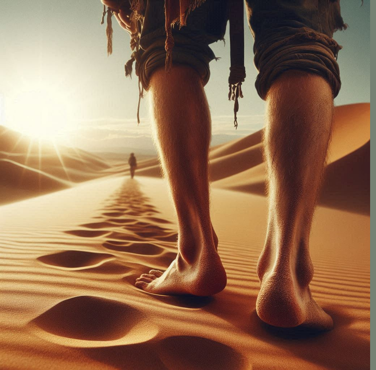The Sand Walker. A Poem by me | by Dr Arundhati Hoskeri MSc MEd,MA,PhD ...