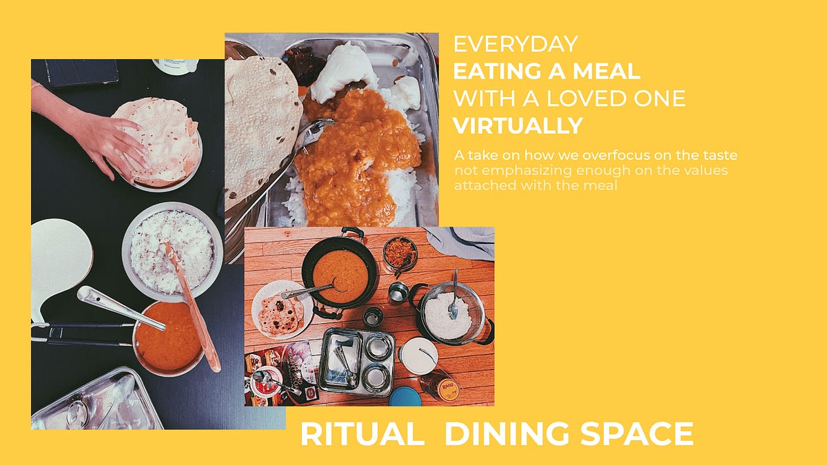 Ritual Dining Space. Creating a ritual dining space | by Bhavya gupta ...