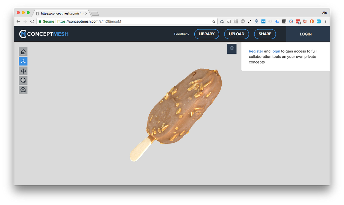 Upload and Preview 3D models online with this Free service, ConceptMesh ...