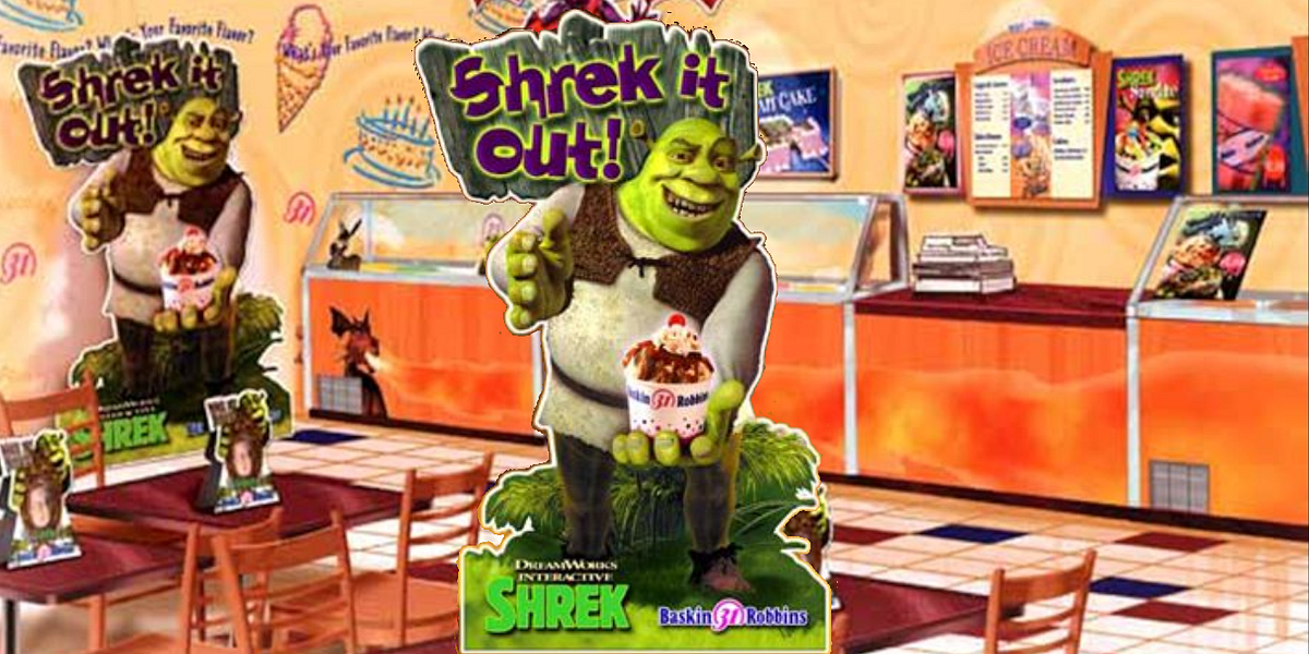 Shrek At Baskin-Robbins: An Early-2000s Design Odyssey | by Starshine ...