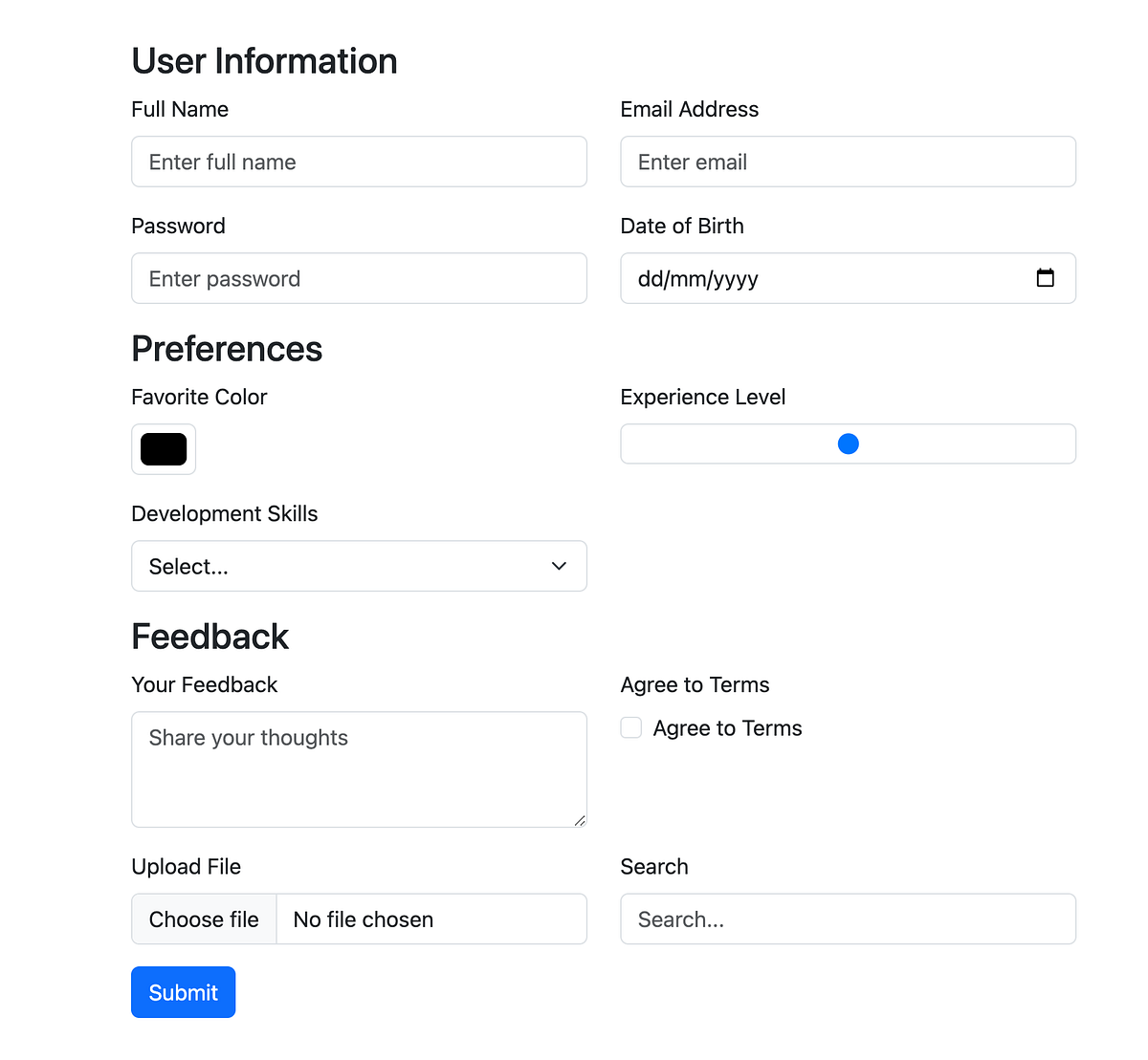 Crafting Dynamic Forms In React With A Json Schema By Nagendra 7271