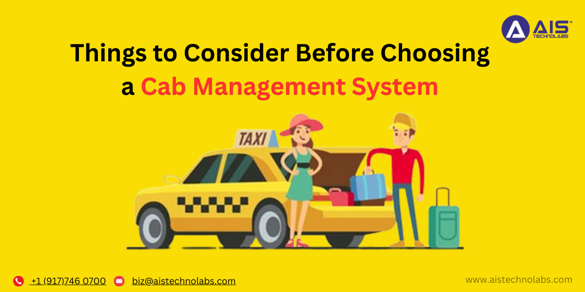 Choosing the Right Cab Management System: Key Considerations | Medium