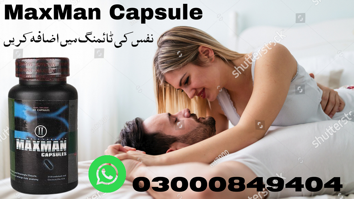 MaxMan Capsule Price In Pakistan - Rafy - Medium