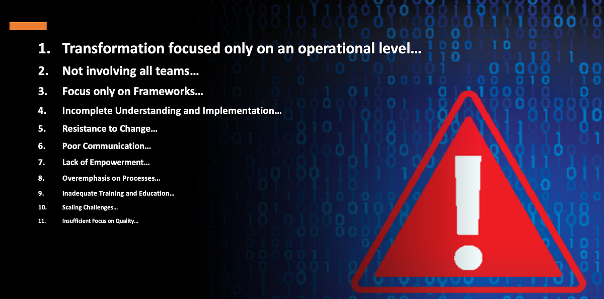 Why Does Agile Transformation Sometimes Fail? | by Paulo Ricardo Maciel ...
