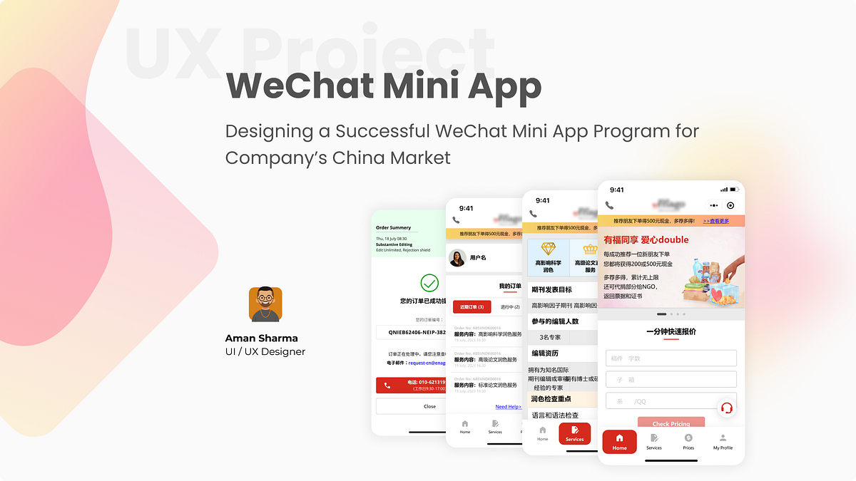 Mastering WeChat Mini App Design: A Proven Process for Success in the Chinese Market | Bootcamp