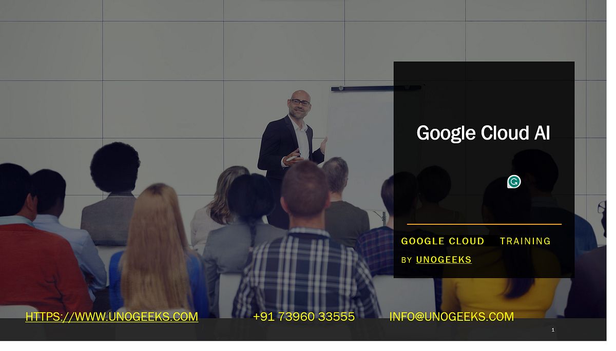 Google Cloud AI. Google Cloud AI encompasses various… | by Shiva Yarlagadda | Medium