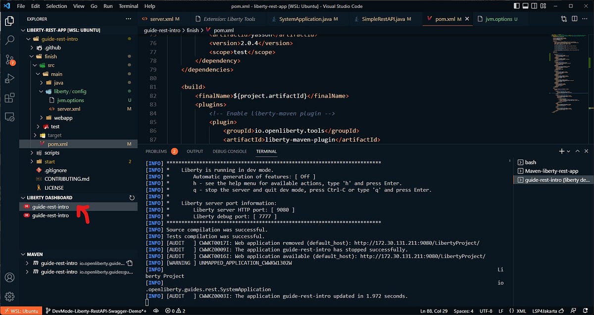Observing my Java App on Liberty with Instana | by Kaushik Mukherjee | Medium