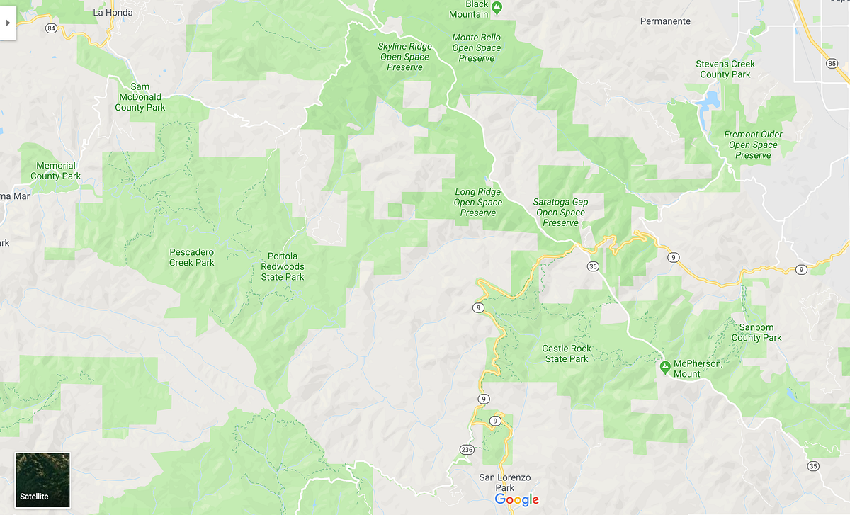 The Map and the Territory. How are the wooded areas on a map… | by Luan ...
