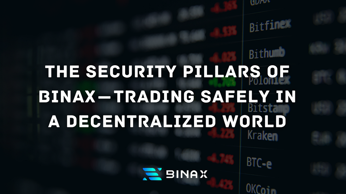 The Security Pillars of BinaX — Trading Safely in a Decentralized World ...