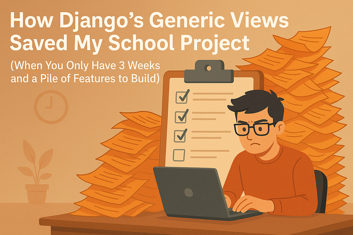 How Django’s Generic Views Saved My School Project | by Mojtaba Azad ...