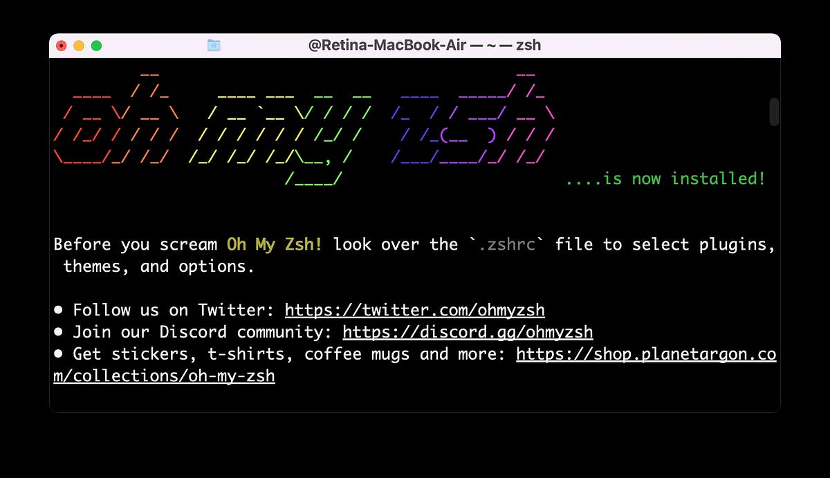 Unlocking Terminal Magic: A Guide to iTerm2, zsh and oh-my-zsh | by Antoni Florit | Medium