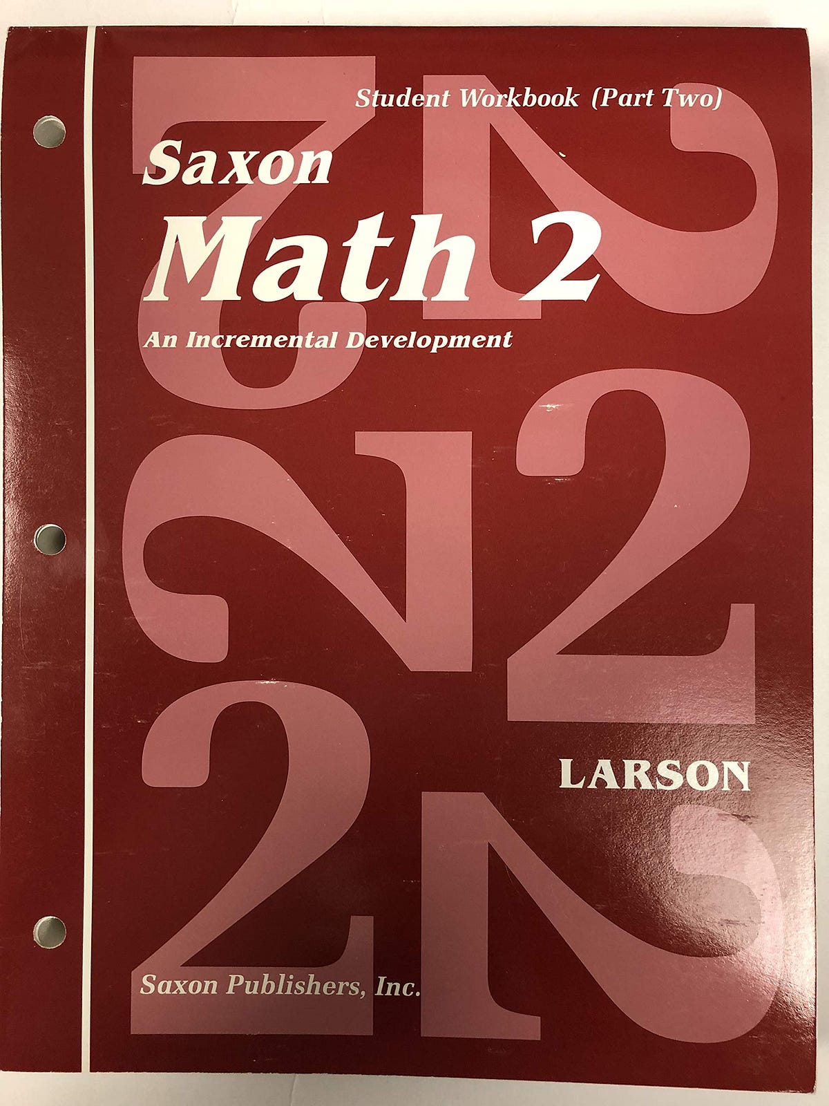 [EPUB[BEST]} Saxon Math 2: An Incremental Development Part 1 & 2 ...