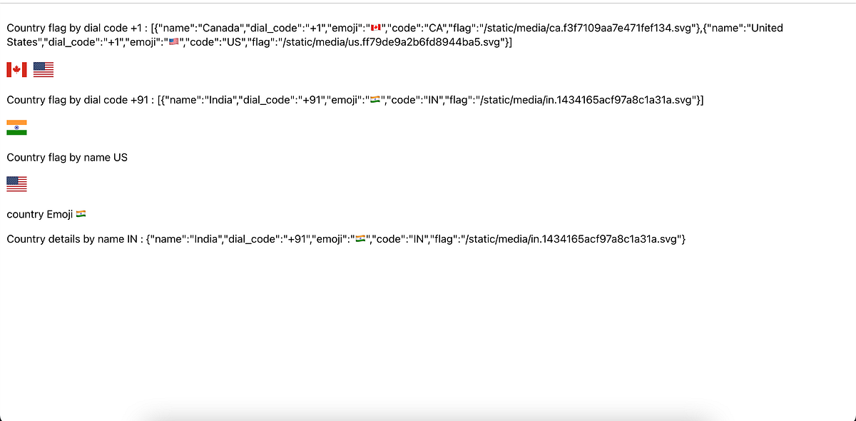 Introduction: In web development, it’s common to display country flags to enhance the user… | by ...