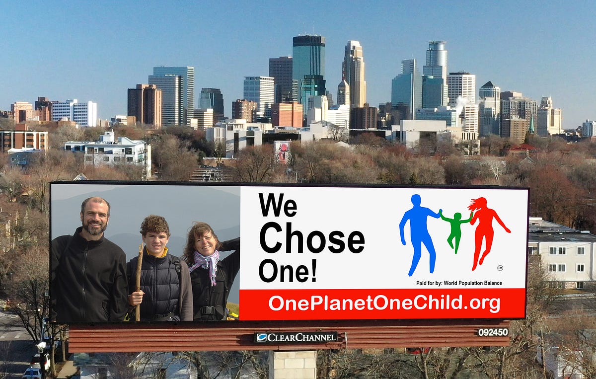 Why Choosing a Smaller Family is Something to Celebrate — on Billboards ...