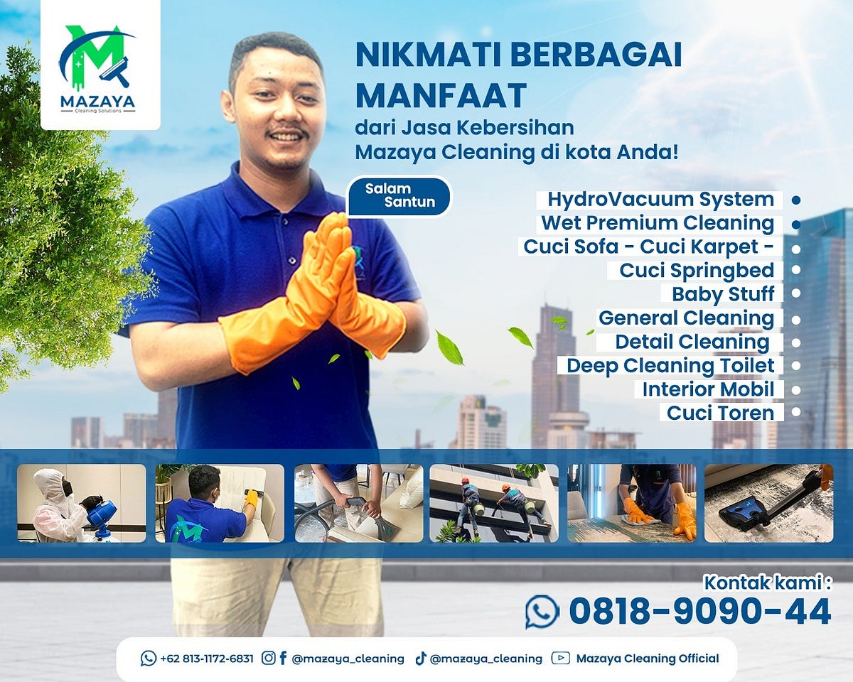 0818 9090 44 Jasa Cleaning Murah Semarang | by madani-digitaL2 | Jun ...