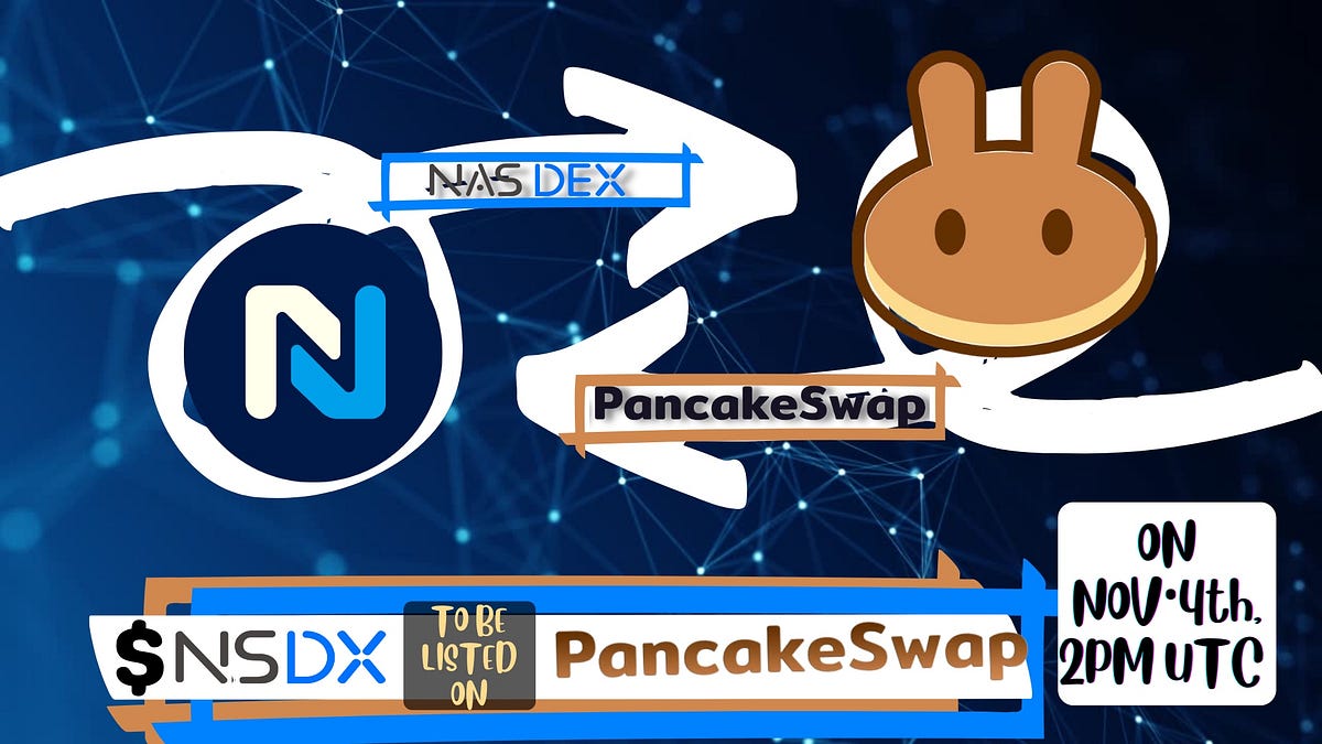 NASDEX TO BE LISTED ON PANCAKE•SWAP | by Machiinnar🤖 | Medium