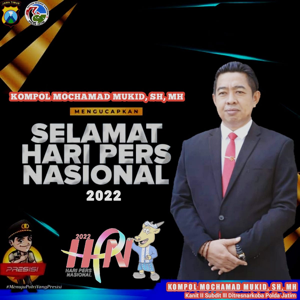 Kanit III Subdit Ditresnarkoba Polda Jatim Ucapkan HPN 2022 | by Medium ... Kanit III Subdit Ditresnarkoba Polda Jatim Ucapkan HPN 2022 | by Medium ...