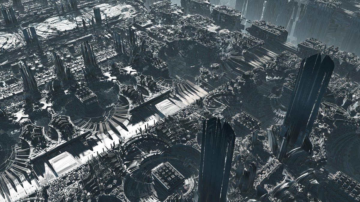 Fractal Cities. A fractal is a curve or geometric… | by Violet Whitney ...