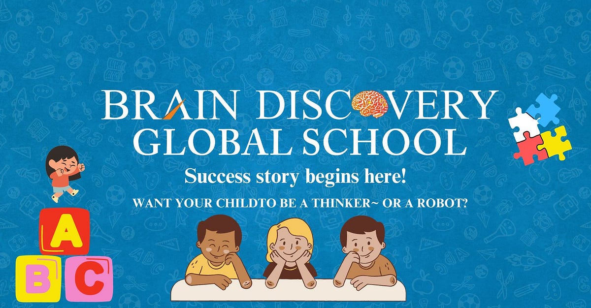 Top Preschool Learning | Brain Discovery Global School | by Brain ...