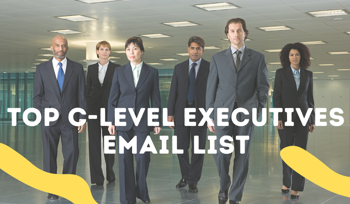 Email List of Top C-Level Executives for Targeted Outreach | by Carol ...