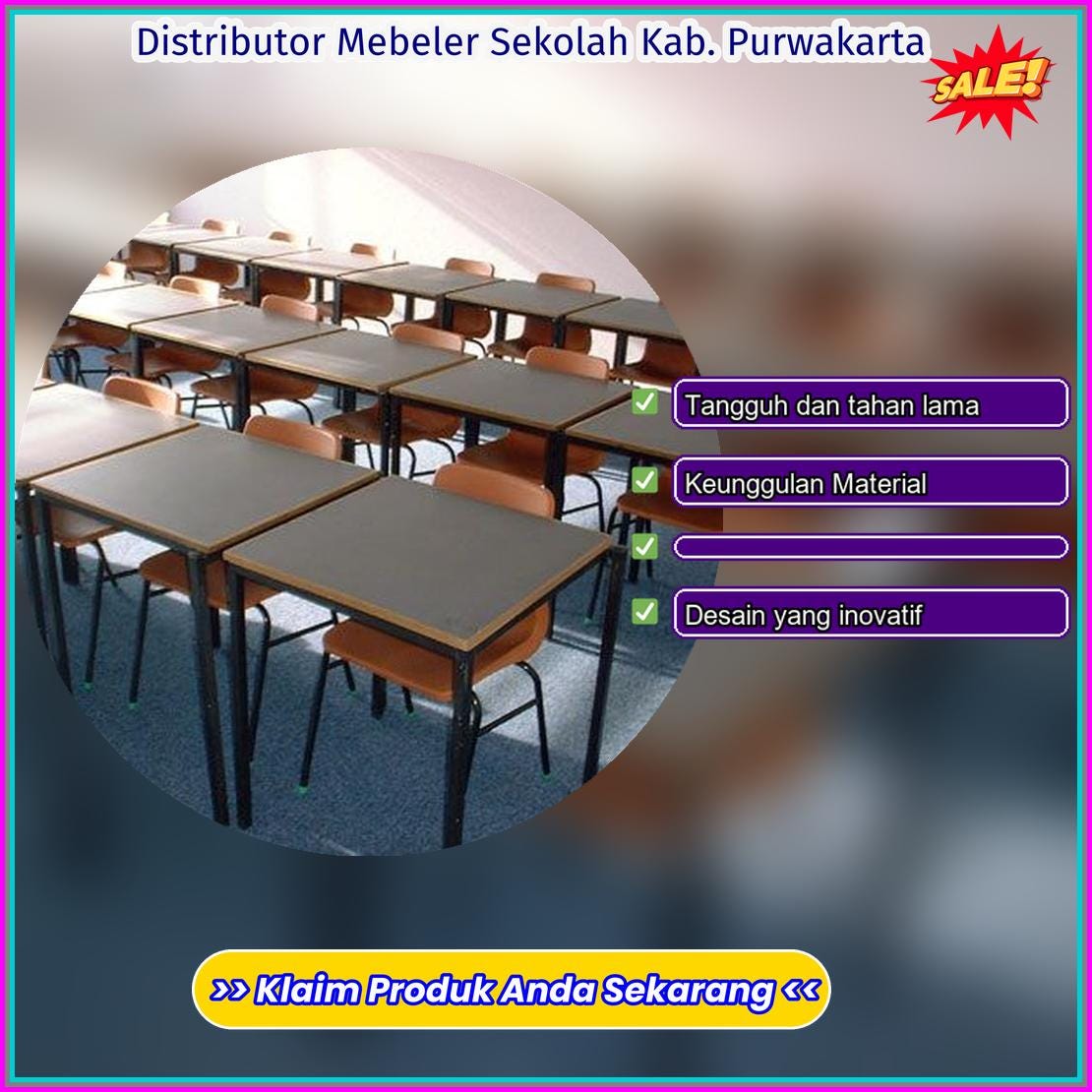 Distributor Mebeler Sekolah Kab Purwakarta - Sekolahmejabelajar - Medium