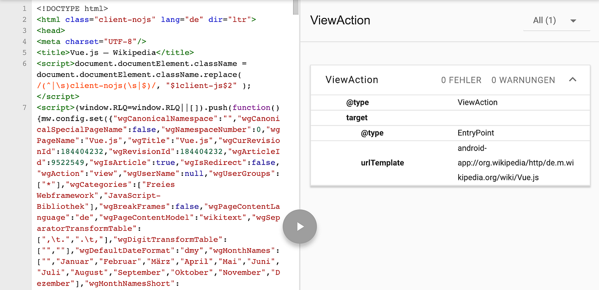 JSON-LD with Vue 3 or Nuxt 3. Using structured data in your Vue.js 3… | by Florian Streise | Medium
