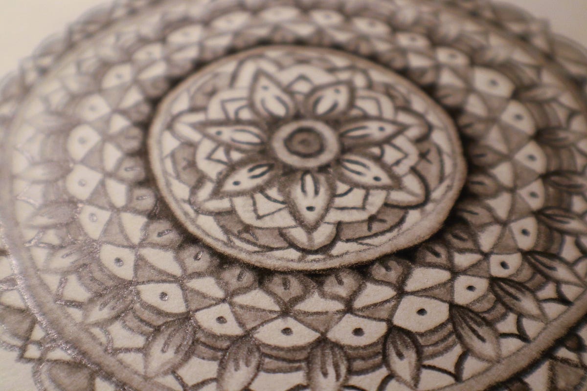Doodling Mandalas. By: Maria Cristina DeBriyn | by MCristina Content by ...