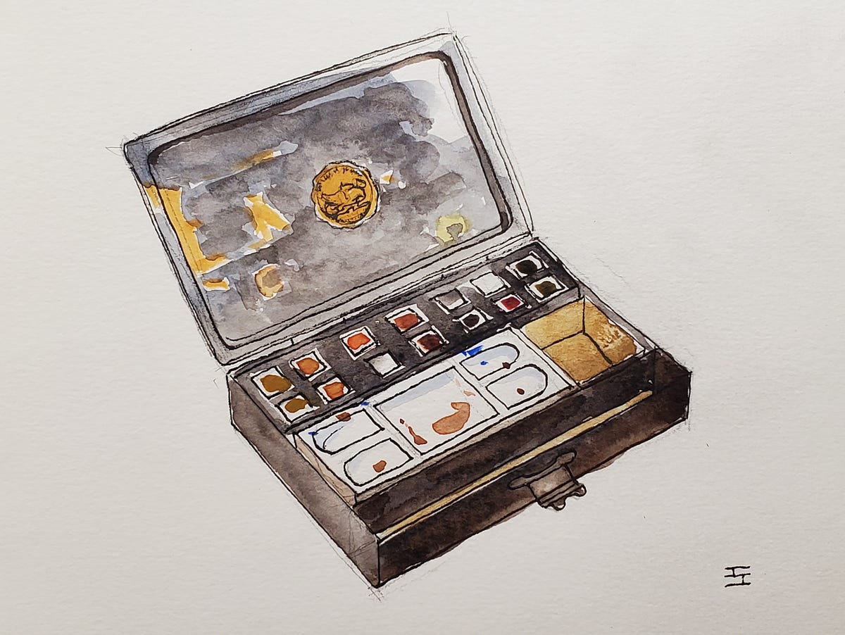 Bringing an Antique Watercolor Kit Back to Life | by Peter Conrad | Medium