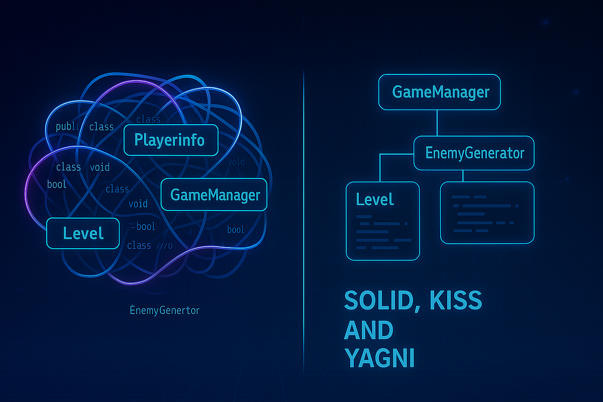 Level Up Your Game Development: Embrace SOLID, KISS, and YAGNI | by ...