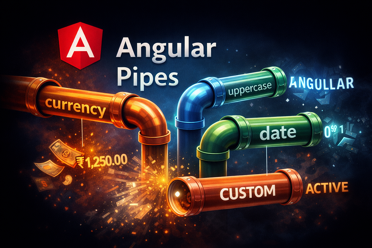 ⚡Angular Pipes Made Easy: From Basics to Advanced Usage⚡ | by 🚀 Rohit ...