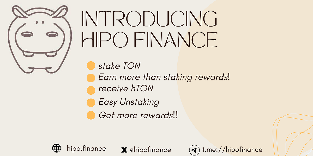 Unlocking Opportunities: Staking TON Tokens with Hipo | by Crypt0Gee ...