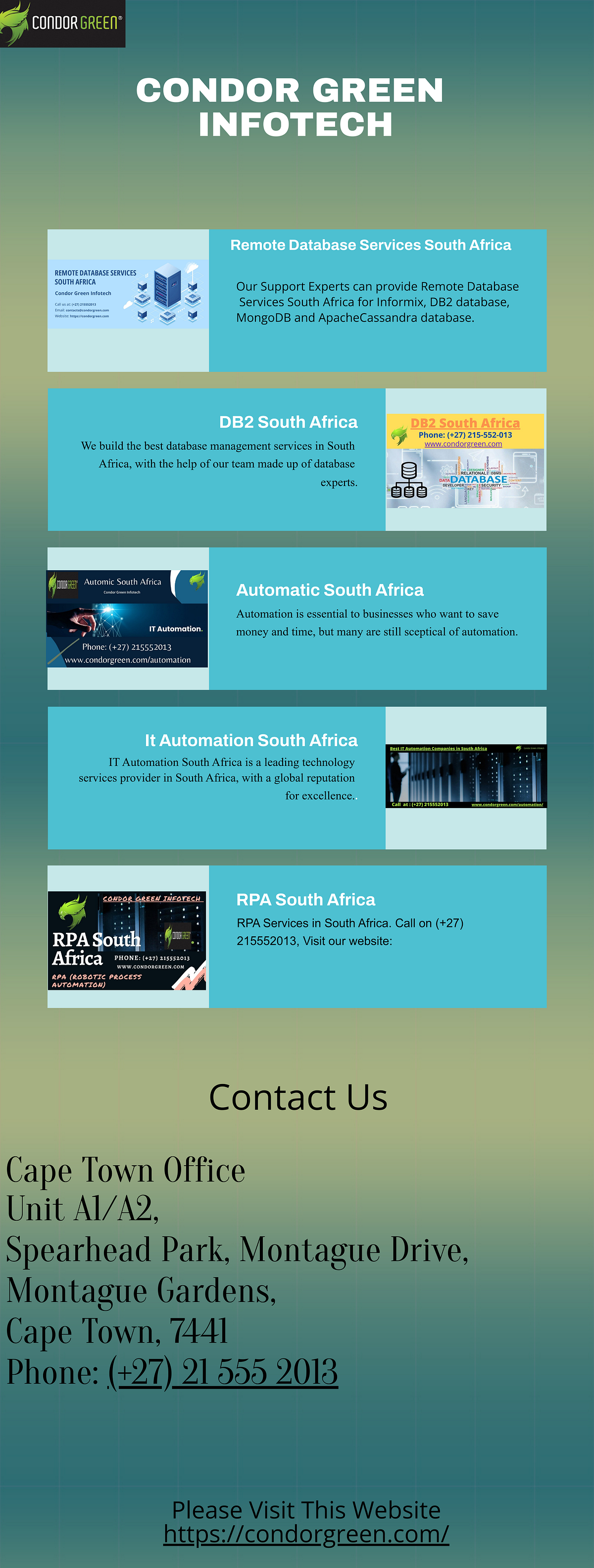 Condor Green InfoTech! Information Technology Service and Solution ...