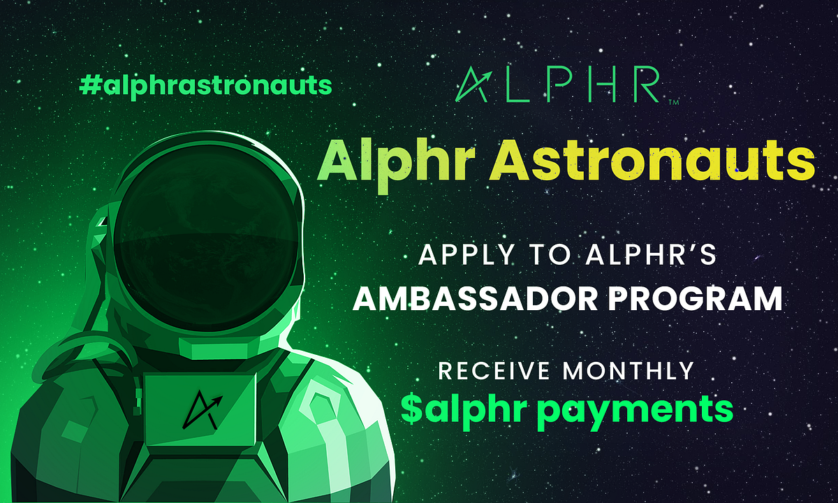 Alphr Astronauts Ambassador Program | by Marketing Chela | Alphr | Medium