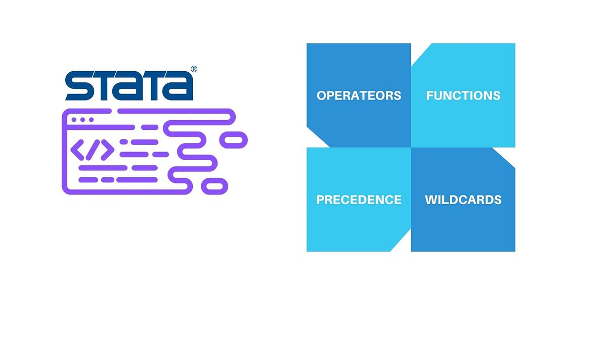 Stata Syntax: A Guide to Operators and Expressions | by Dr. Imtiaz ... Stata Syntax: A Guide to Operators and Expressions | by Dr. Imtiaz ...